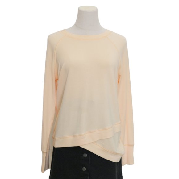 Magaschoni | Tops | Magaschoni Peach Buttery Soft Sweatshirt W ...